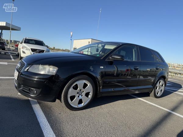Black Audi A3 2004 in Vilnius, with an engine capacity of 2.00 L and mileage of 337 thousand km for 2500 €, photo 4 on AUTOMOTO.COM.LV