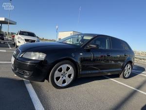 Black Audi A3 2004 in Vilnius, with an engine capacity of 2.00 L and mileage of 337 thousand km for 2500 €, photo 5 on AUTOMOTO.COM.LV