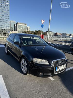 Black Audi A3 2004 in Vilnius, with an engine capacity of 2.00 L and mileage of 337 thousand km for 2500 €, photo 6 on AUTOMOTO.COM.LV