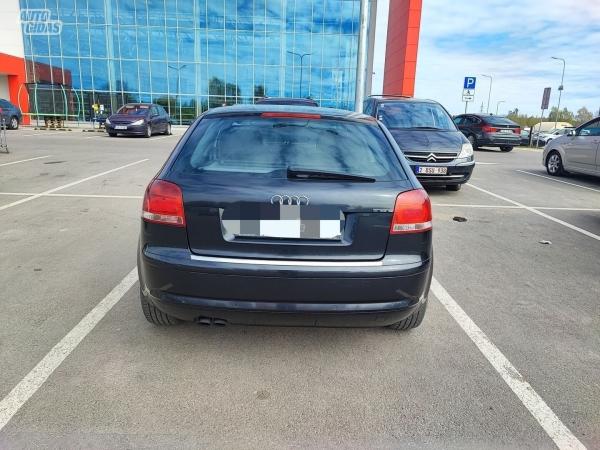 Black Audi A3 2004 in Kaunas, with an engine capacity of 2.00 L and mileage of 277 thousand km for 2350 €, photo 5 on AUTOMOTO.COM.LV
