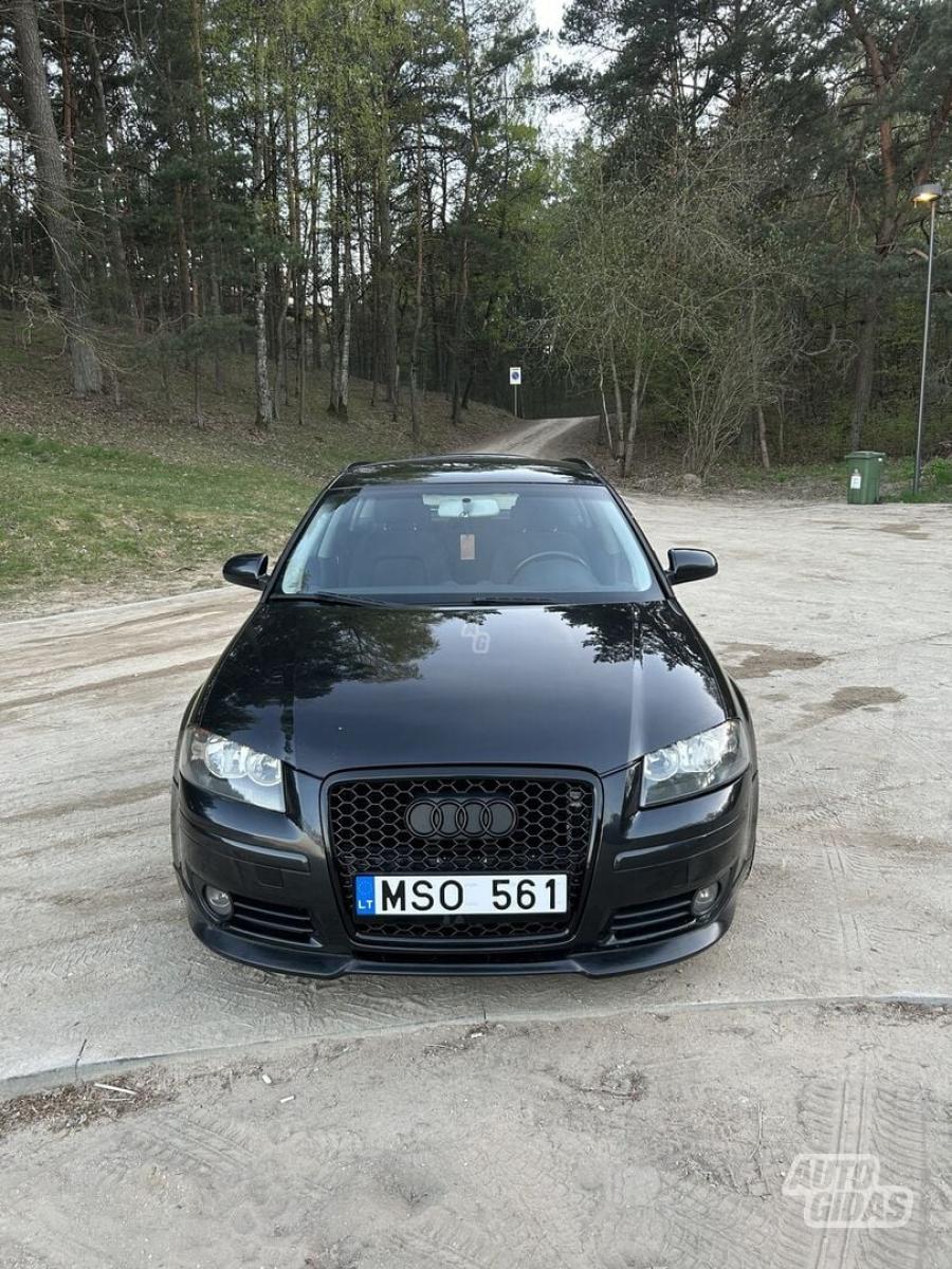 Black Audi A3 2004 in Kaunas, with an engine capacity of 2.00 L and mileage of 364 thousand km for 2200 €, photo 3 on AUTOMOTO.COM.LV