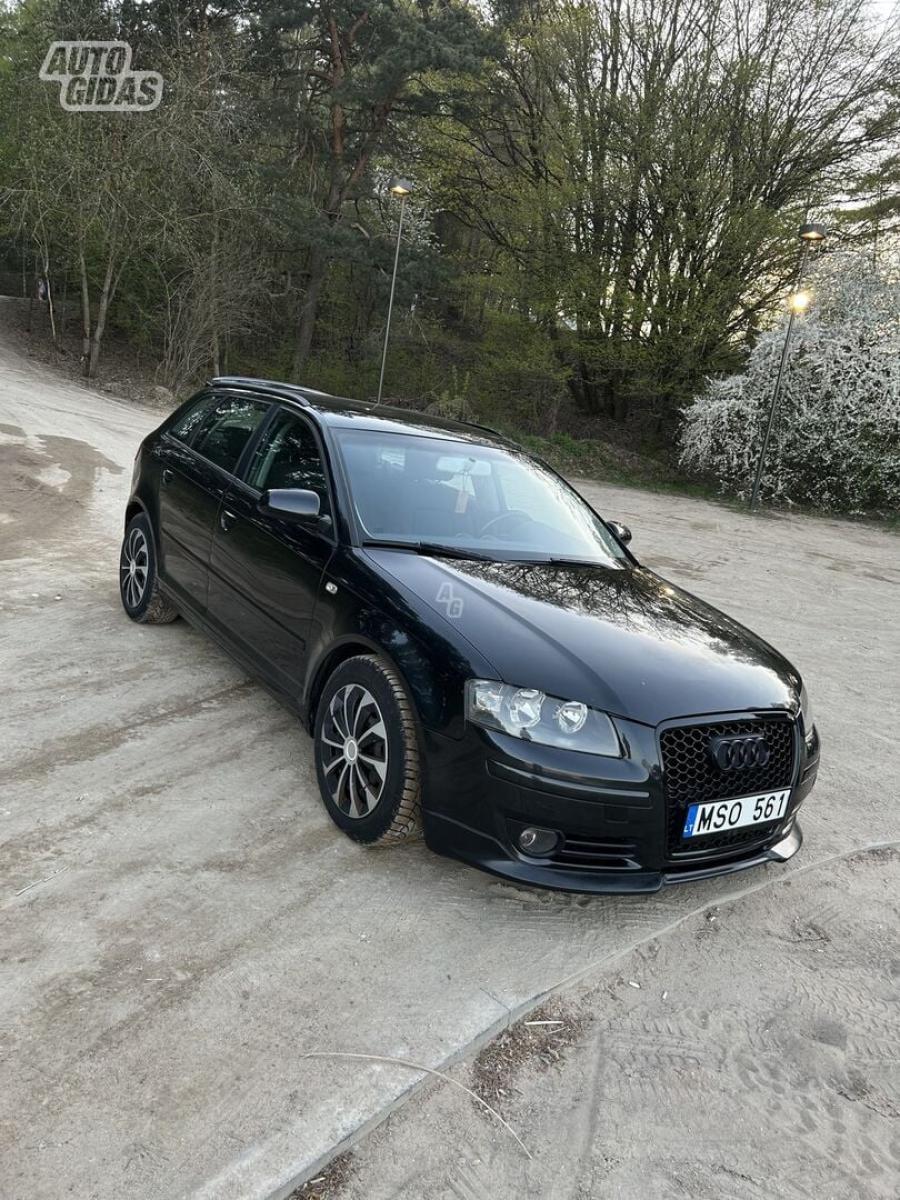 Black Audi A3 2004 in Kaunas, with an engine capacity of 2.00 L and mileage of 364 thousand km for 2200 €, photo 4 on AUTOMOTO.COM.LV