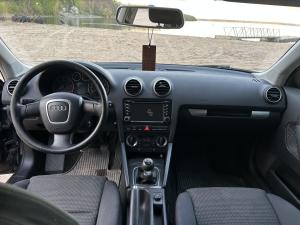 Black Audi A3 2004 in Kaunas, with an engine capacity of 2.00 L and mileage of 364 thousand km for 2200 €, photo 10 on AUTOMOTO.COM.LV