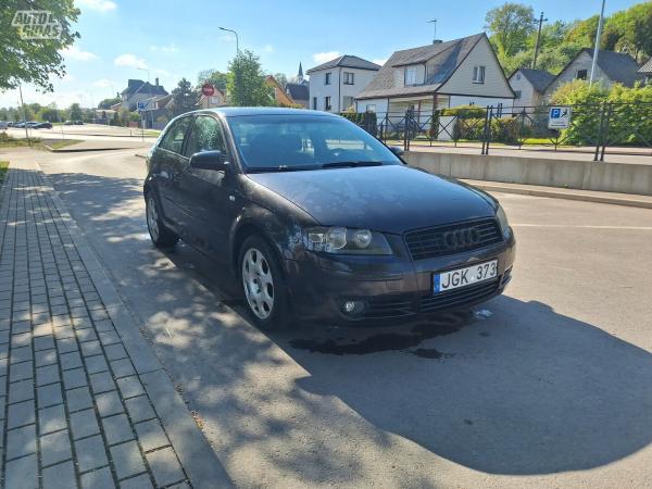 Melns Audi A3 2004 Telšiai, ar dzinēja tilpumu 1.90 L un nobraukumu 278 tūkst. km par 799 €, foto 1 vietnē AUTOMOTO.COM.LV