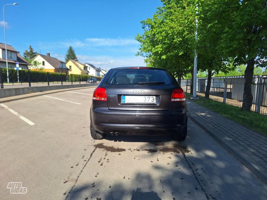 Melns Audi A3 2004 Telšiai, ar dzinēja tilpumu 1.90 L un nobraukumu 278 tūkst. km par 799 €, foto 6 vietnē AUTOMOTO.COM.LV