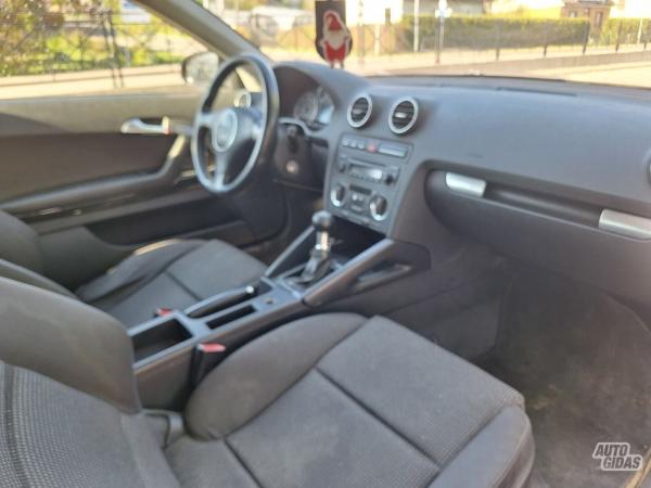 Melns Audi A3 2004 Telšiai, ar dzinēja tilpumu 1.90 L un nobraukumu 278 tūkst. km par 799 €, foto 6 vietnē AUTOMOTO.COM.LV