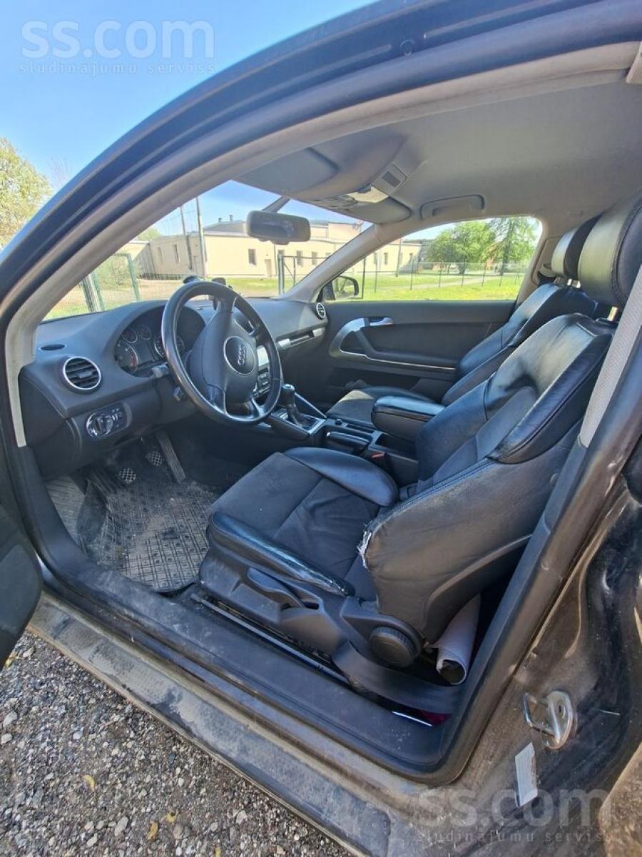 Melns Audi A3 2004 Gulbene, ar dzinēja tilpumu 2.00 L un nobraukumu 393 tūkst. km par 900 €, foto 4 vietnē AUTOMOTO.COM.LV