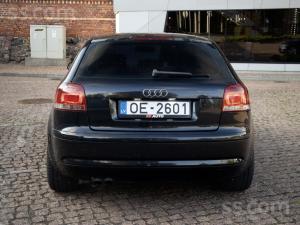 Black Audi A3 2004 in Liepaja, with an engine capacity of 1.90 L and mileage of 394 thousand km for 1900 €, photo 6 on AUTOMOTO.COM.LV