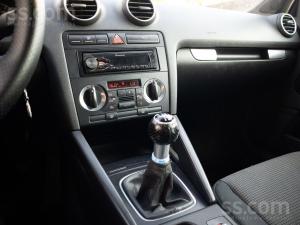 Black Audi A3 2004 in Liepaja, with an engine capacity of 1.90 L and mileage of 394 thousand km for 1900 €, photo 16 on AUTOMOTO.COM.LV