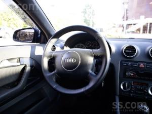 Black Audi A3 2004 in Liepaja, with an engine capacity of 1.90 L and mileage of 394 thousand km for 1900 €, photo 17 on AUTOMOTO.COM.LV