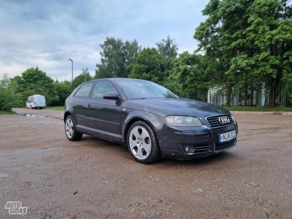 Black Audi A3 2004 in Vilnius, with an engine capacity of 2.00 L and mileage of 300 thousand km for 949 €, photo 2 on AUTOMOTO.COM.LV