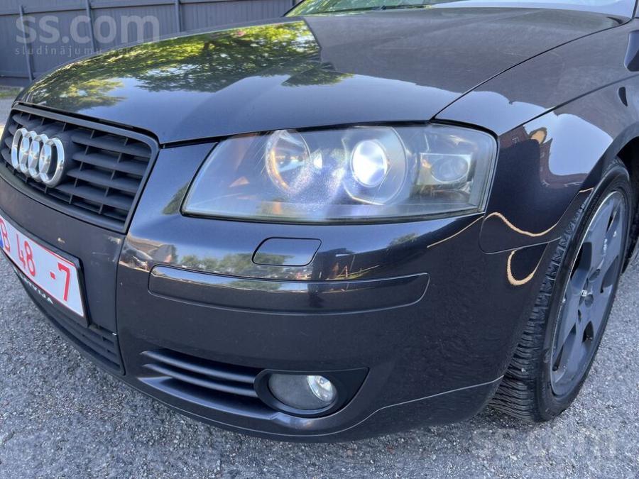 Melns Audi A3 2004 Liepāja, ar dzinēja tilpumu 1.90 L un nobraukumu 335 tūkst. km par 2150 €, foto 3 vietnē AUTOMOTO.COM.LV