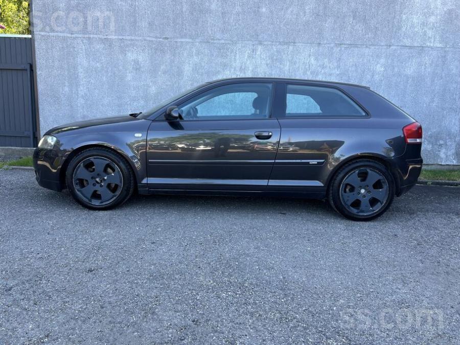 Melns Audi A3 2004 Liepāja, ar dzinēja tilpumu 1.90 L un nobraukumu 335 tūkst. km par 2150 €, foto 4 vietnē AUTOMOTO.COM.LV