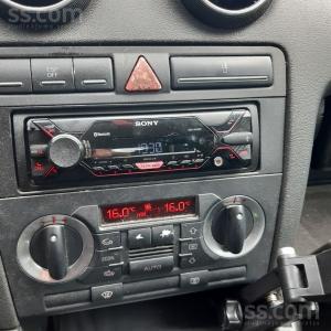 Melns Audi A3 2004 Rīga, ar dzinēja tilpumu 1.60 L un nobraukumu 207 tūkst. km par 1200 €, foto 3 vietnē AUTOMOTO.COM.LV