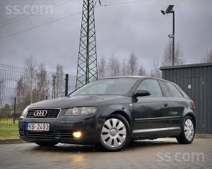 Melns Audi A3 2004 Jelgava, ar dzinēja tilpumu 1.60 L un nobraukumu 0 tūkst. km par 2350 €, foto 3 vietnē AUTOMOTO.COM.LV
