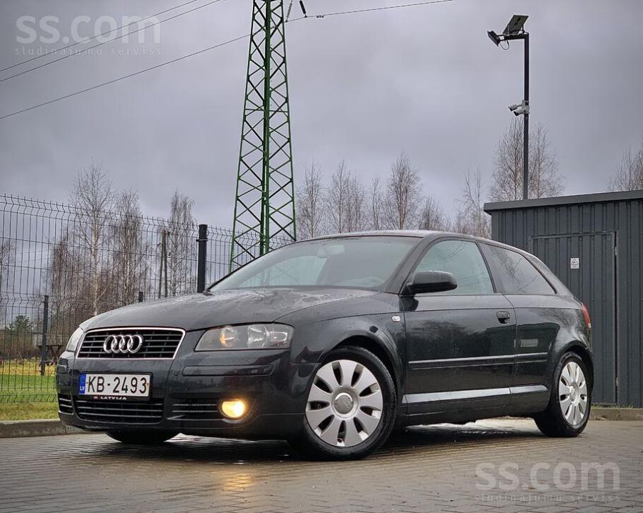 Melns Audi A3 2004 Jelgava, ar dzinēja tilpumu 1.60 L un nobraukumu 0 tūkst. km par 2350 €, foto 3 vietnē AUTOMOTO.COM.LV