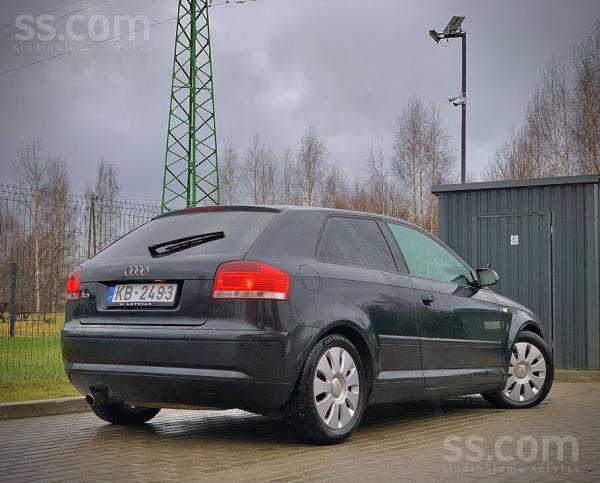 Черный Ауди А3 2004 в Елгава, объемом двигателя 1.60 л и пробегом 0 тыс. км за 2350 €, фото 4 на AUTOMOTO.COM.LV