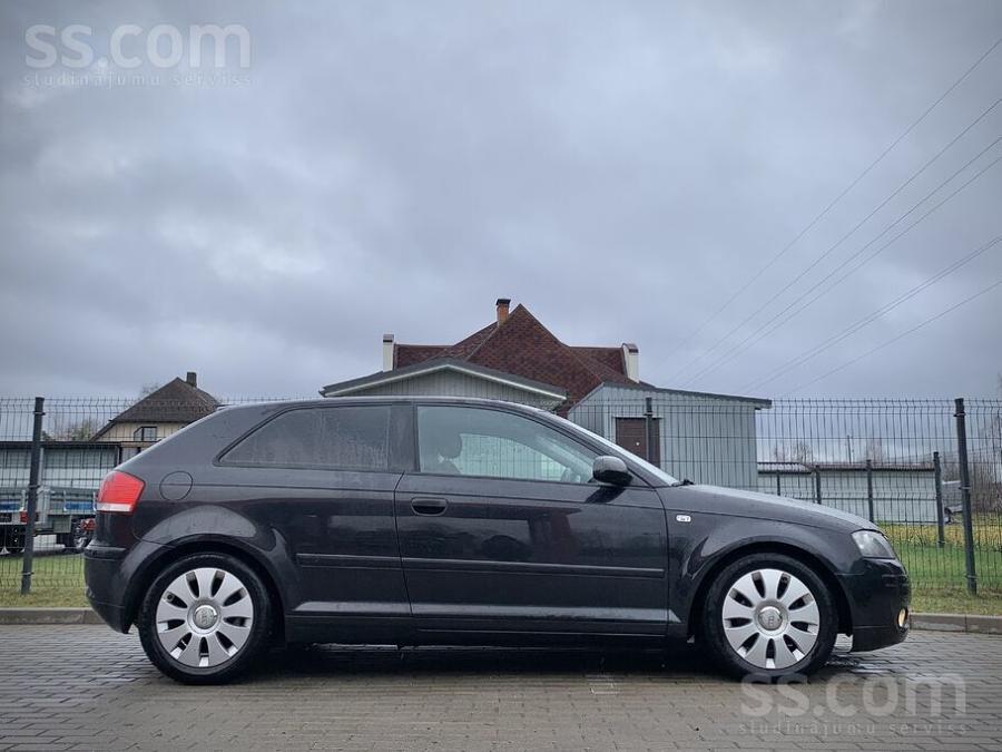 Melns Audi A3 2004 Jelgava, ar dzinēja tilpumu 1.60 L un nobraukumu 0 tūkst. km par 2350 €, foto 9 vietnē AUTOMOTO.COM.LV