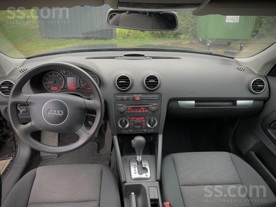 Melns Audi A3 2004 Jelgava, ar dzinēja tilpumu 1.60 L un nobraukumu 0 tūkst. km par 2350 €, foto 12 vietnē AUTOMOTO.COM.LV