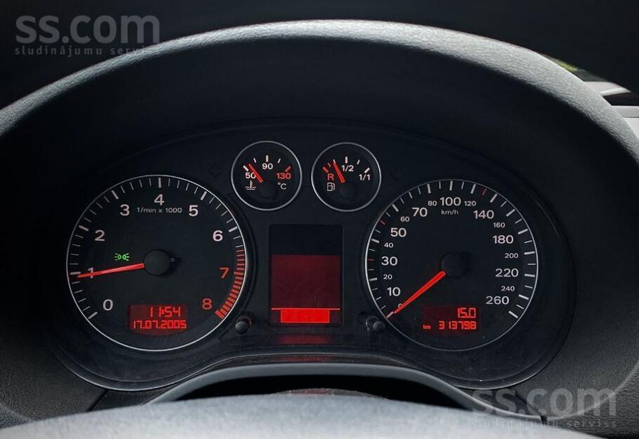 Melns Audi A3 2004 Jelgava, ar dzinēja tilpumu 1.60 L un nobraukumu 0 tūkst. km par 2350 €, foto 15 vietnē AUTOMOTO.COM.LV