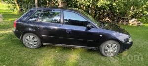 Black Audi A3 2004 in Riga, with an engine capacity of 1.90 L and mileage of 323 thousand km for 2000 €, photo 3 on AUTOMOTO.COM.LV