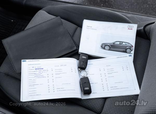 Черный Ауди А3 2004 в Таллин, объемом двигателя 1.90 л и пробегом 356 тыс. км за 2990 €, фото 8 на AUTOMOTO.COM.LV