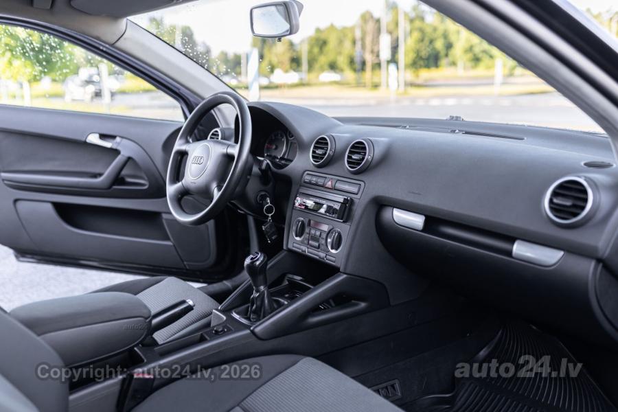 Черный Ауди А3 2004 в Таллин, объемом двигателя 1.90 л и пробегом 356 тыс. км за 2990 €, фото 18 на AUTOMOTO.COM.LV