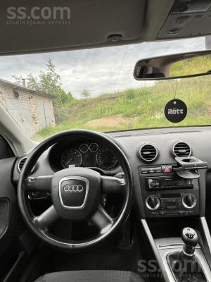 Черный Ауди А3 2004 в Даугавпилс, объемом двигателя 1.60 л и пробегом 297 тыс. км за 2290 €, фото 10 на AUTOMOTO.COM.LV