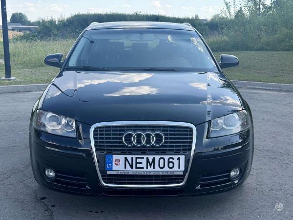 Melns Audi A3 2004 Viļņa, ar dzinēja tilpumu 1.98 L un nobraukumu 235 tūkst. km par 3500 €, foto 2 vietnē AUTOMOTO.COM.LV