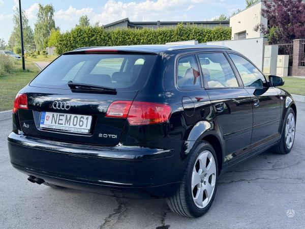 Melns Audi A3 2004 Viļņa, ar dzinēja tilpumu 1.98 L un nobraukumu 235 tūkst. km par 3500 €, foto 5 vietnē AUTOMOTO.COM.LV