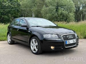 Melns Audi A3 2004 Rīga, ar dzinēja tilpumu 2.00 L un nobraukumu 289 tūkst. km par 2950 €, foto  vietnē AUTOMOTO.COM.LV