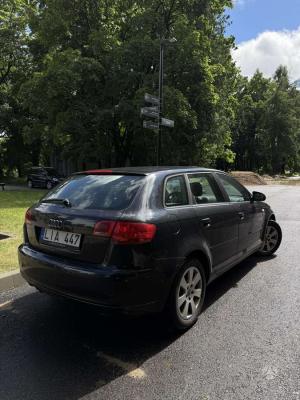 Black Audi A3 2004 in Vilnius, with an engine capacity of 1.98 L and mileage of 192 thousand km for 1499 €, photo 8 on AUTOMOTO.COM.LV