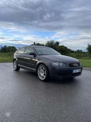 Melns Audi A3 2004 Ukmergė, ar dzinēja tilpumu 1.90 L un nobraukumu 266 tūkst. km par 1500 €, foto  vietnē AUTOMOTO.COM.LV