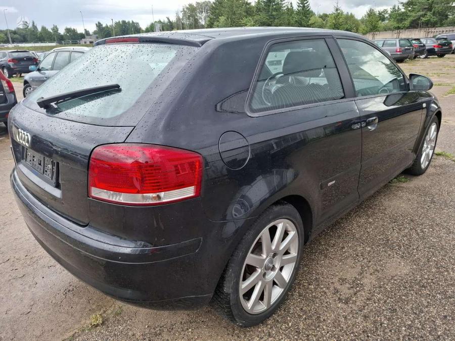 Melns Audi A3 2004 Utena, ar dzinēja tilpumu 1.97 L un nobraukumu 220 tūkst. km par 2000 €, foto 8 vietnē AUTOMOTO.COM.LV