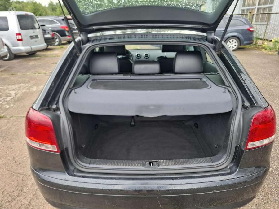 Melns Audi A3 2004 Utena, ar dzinēja tilpumu 1.97 L un nobraukumu 220 tūkst. km par 2000 €, foto 10 vietnē AUTOMOTO.COM.LV