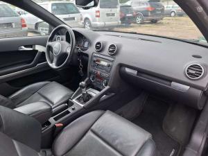 Melns Audi A3 2004 Utena, ar dzinēja tilpumu 1.97 L un nobraukumu 220 tūkst. km par 2000 €, foto 13 vietnē AUTOMOTO.COM.LV