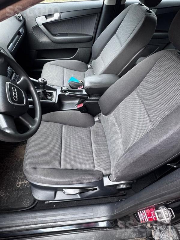 Black Audi A3 2004 in Liepaja, with an engine capacity of 1.90 L and mileage of 368 thousand km for 650 €, photo 9 on AUTOMOTO.COM.LV