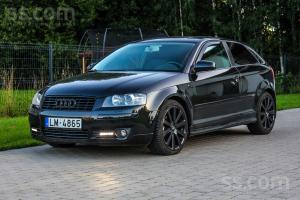Melns Audi A3 2004 Jelgava, ar dzinēja tilpumu 2.00 L un nobraukumu 320 tūkst. km par 2996 €, foto  vietnē AUTOMOTO.COM.LV