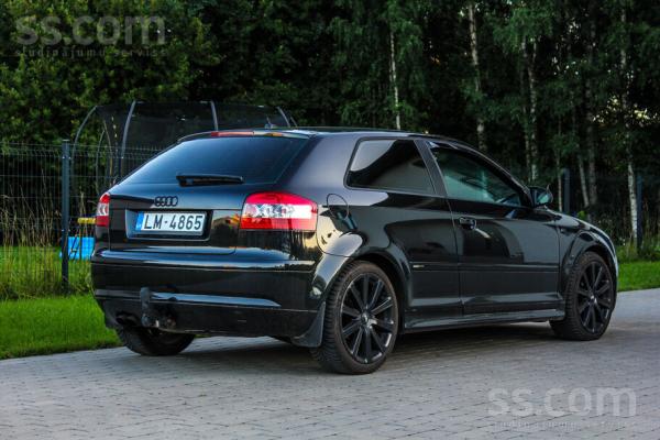 Melns Audi A3 2004 Jelgava, ar dzinēja tilpumu 2.00 L un nobraukumu 320 tūkst. km par 2996 €, foto 2 vietnē AUTOMOTO.COM.LV