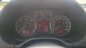 Black Audi A3 2004 in Kursenai, with an engine capacity of 1.97 L and mileage of 366 thousand km for 1200 €, photo 7 on AUTOMOTO.COM.LV