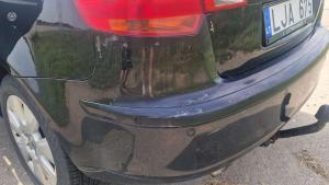Black Audi A3 2004 in Kursenai, with an engine capacity of 1.97 L and mileage of 366 thousand km for 1200 €, photo 9 on AUTOMOTO.COM.LV