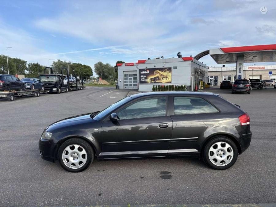 Melns Audi A3 2004 Klaipėda, ar dzinēja tilpumu 1.97 L un nobraukumu 300 tūkst. km par 1750 €, foto 4 vietnē AUTOMOTO.COM.LV