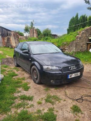 Melns Audi A3 2004 Aizkraukle, ar dzinēja tilpumu 2.00 L un nobraukumu 364 tūkst. km par 1650 €, foto  vietnē AUTOMOTO.COM.LV