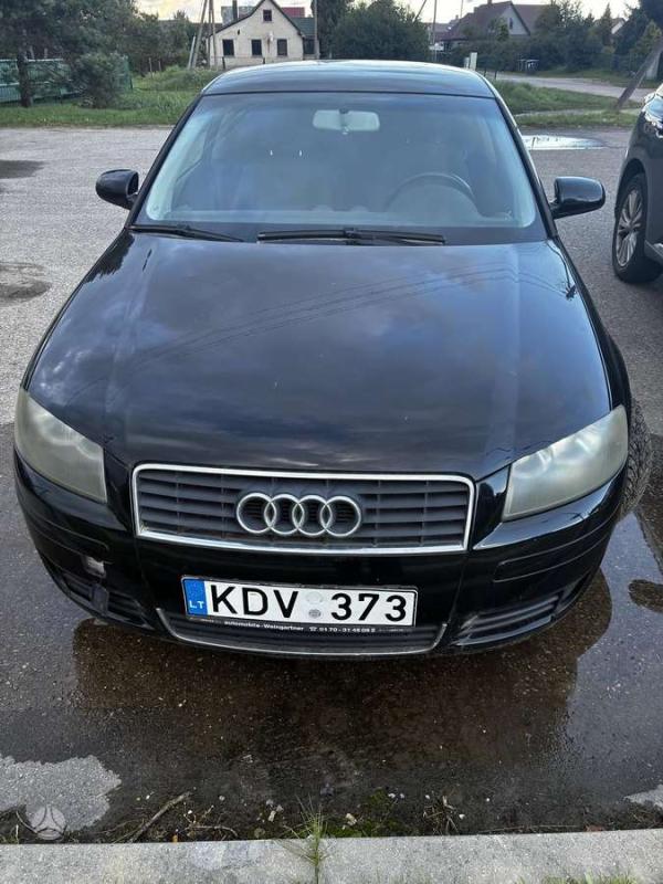 Melns Audi A3 2004 Viļņa, ar dzinēja tilpumu 1.60 L un nobraukumu 245 tūkst. km par 900 €, foto 4 vietnē AUTOMOTO.COM.LV