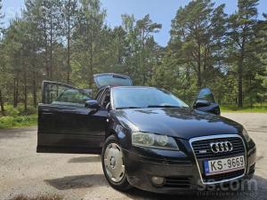 Black Audi A3 2005 in Liepaja, with an engine capacity of 1.90 L and mileage of 345 thousand km for 2600 €, photo 2 on AUTOMOTO.COM.LV
