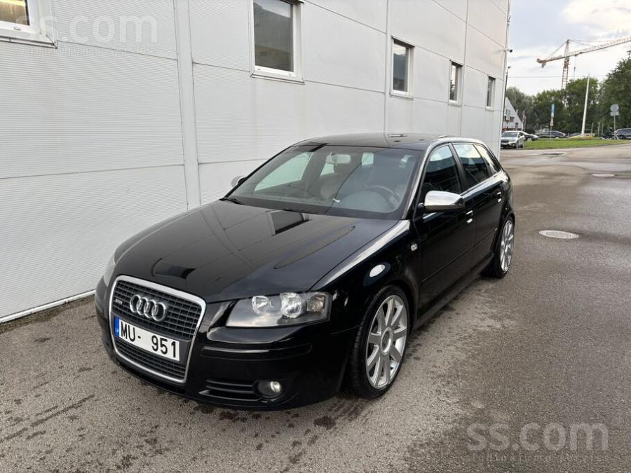 Black Audi A3 2005 in Riga, with an engine capacity of 2.00 L and mileage of 247 thousand km for 4000 €, photo 4 on AUTOMOTO.COM.LV