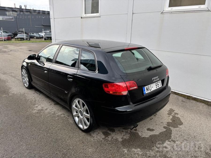 Black Audi A3 2005 in Riga, with an engine capacity of 2.00 L and mileage of 247 thousand km for 4000 €, photo 5 on AUTOMOTO.COM.LV