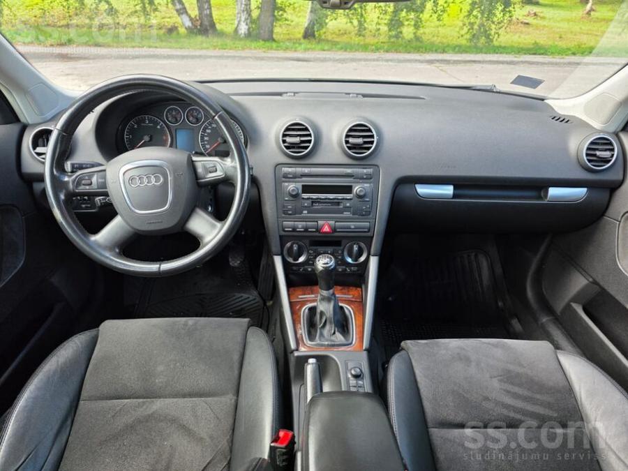 Melns Audi A3 2005 Rīga, ar dzinēja tilpumu 2.00 L un nobraukumu 294 tūkst. km par 2600 €, foto 11 vietnē AUTOMOTO.COM.LV