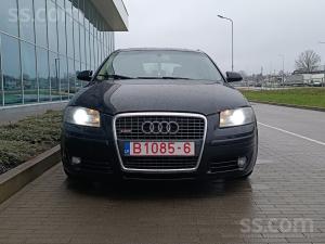 Black Audi A3 2005 in Rezekne, with an engine capacity of 2.00 L and mileage of 355 thousand km for 2350 €, photo 2 on AUTOMOTO.COM.LV