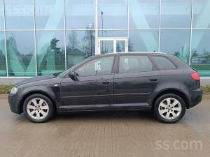 Black Audi A3 2005 in Rezekne, with an engine capacity of 2.00 L and mileage of 355 thousand km for 2350 €, photo 4 on AUTOMOTO.COM.LV
